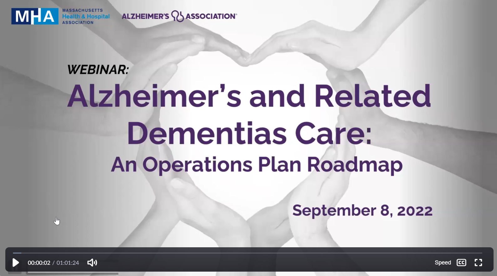Alzheimer’s & Related Dementias: An Operations Plan Roadmap (+ webinar ...